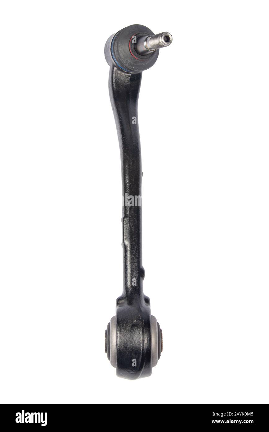 new suspension arm of a vehicle on a white background. New suspension ...