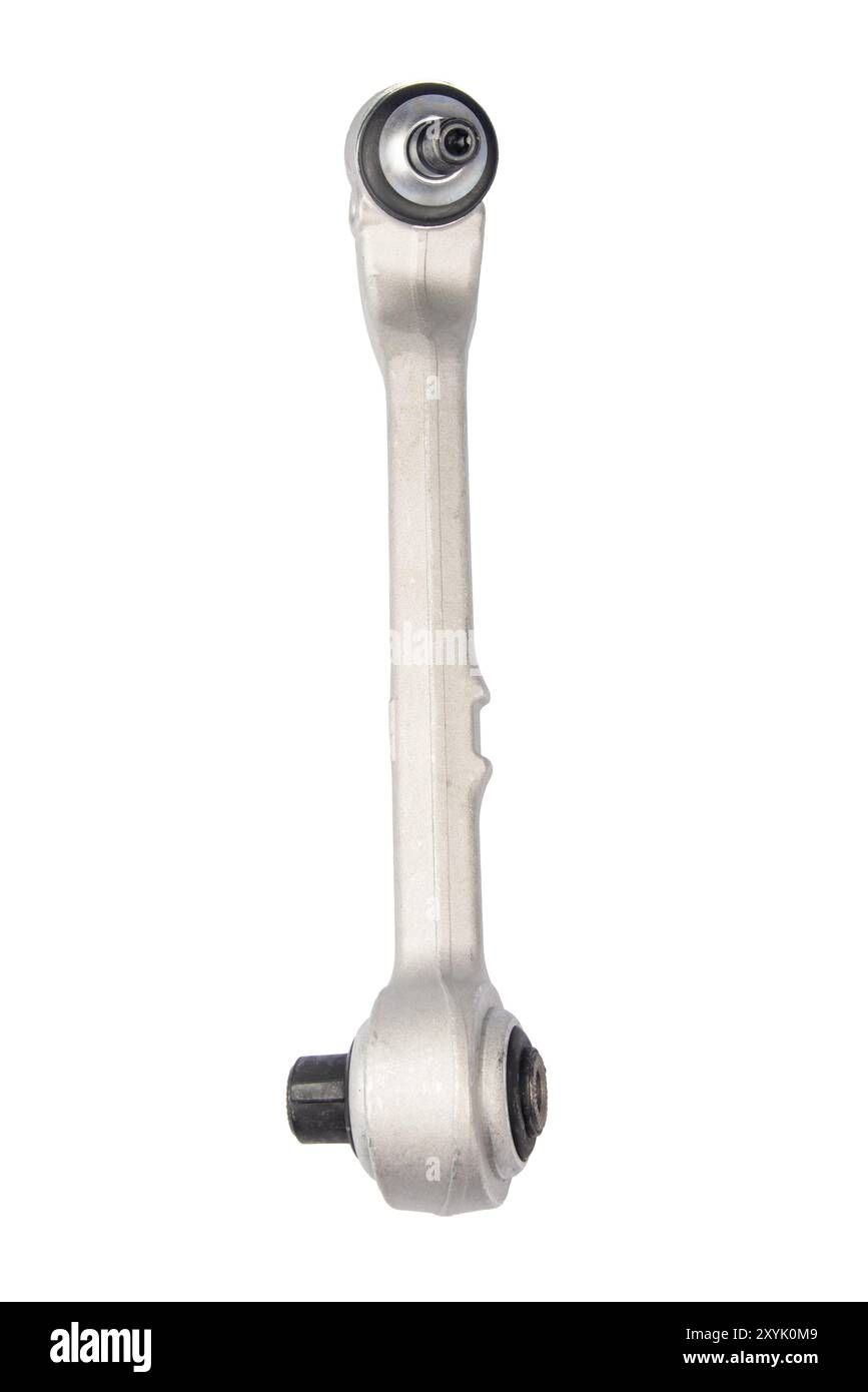 new suspension arm of a vehicle on a white background. New suspension ...