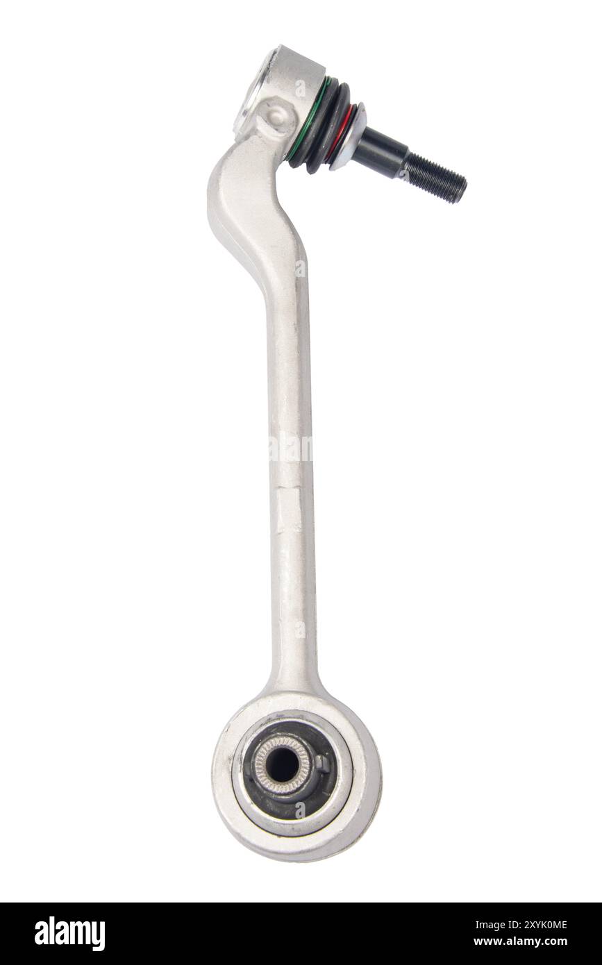 new suspension arm of a vehicle on a white background. New suspension ...