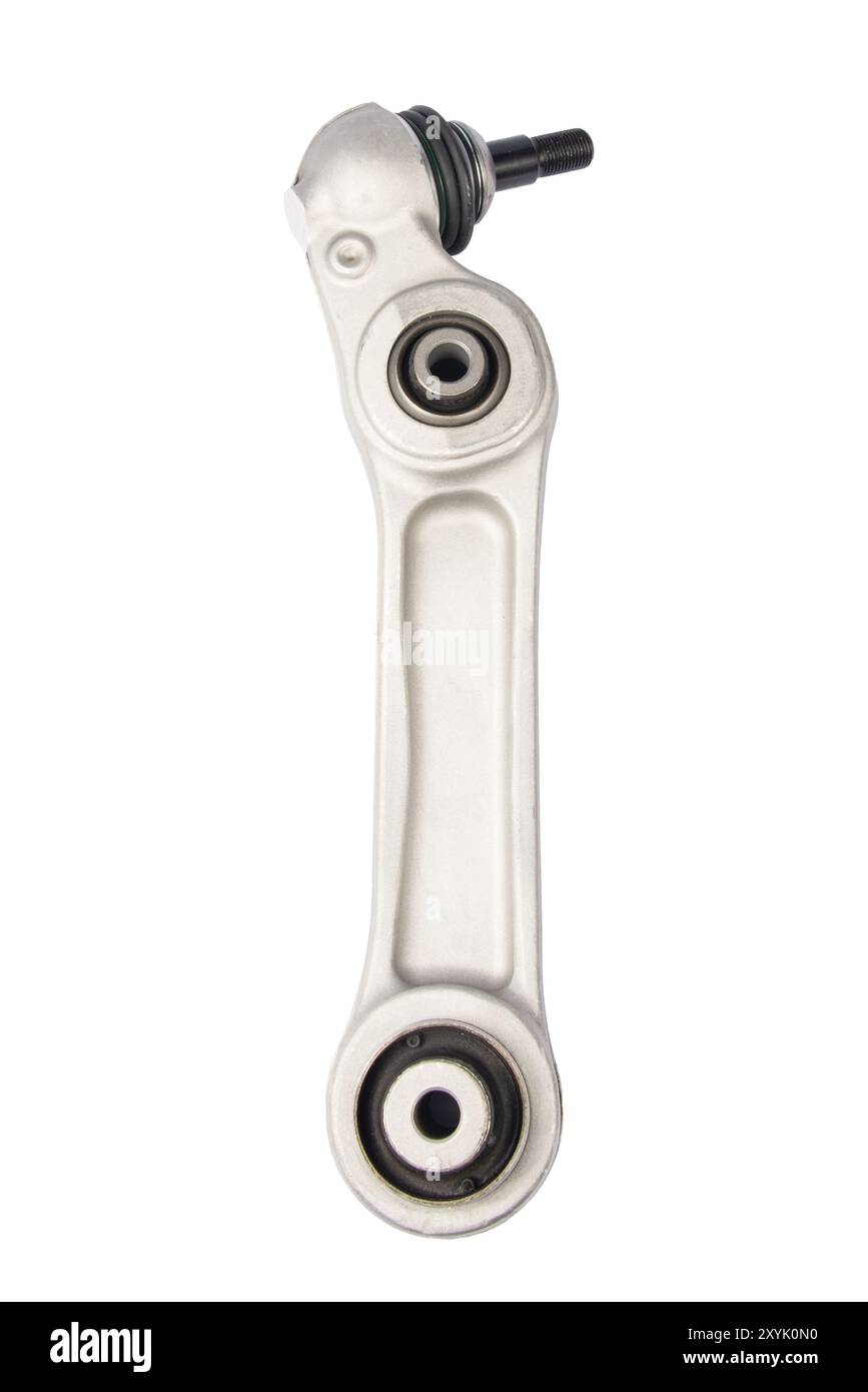 new suspension arm of a vehicle on a white background. New suspension ...