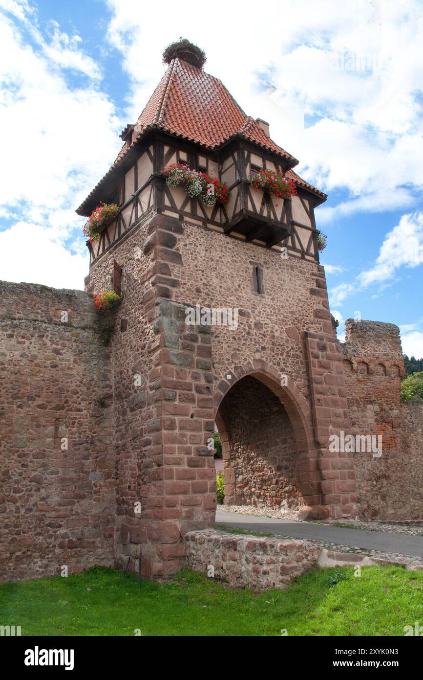 The Tour des Sorcières (Witches' Tower) in Chatenois was used as a ...