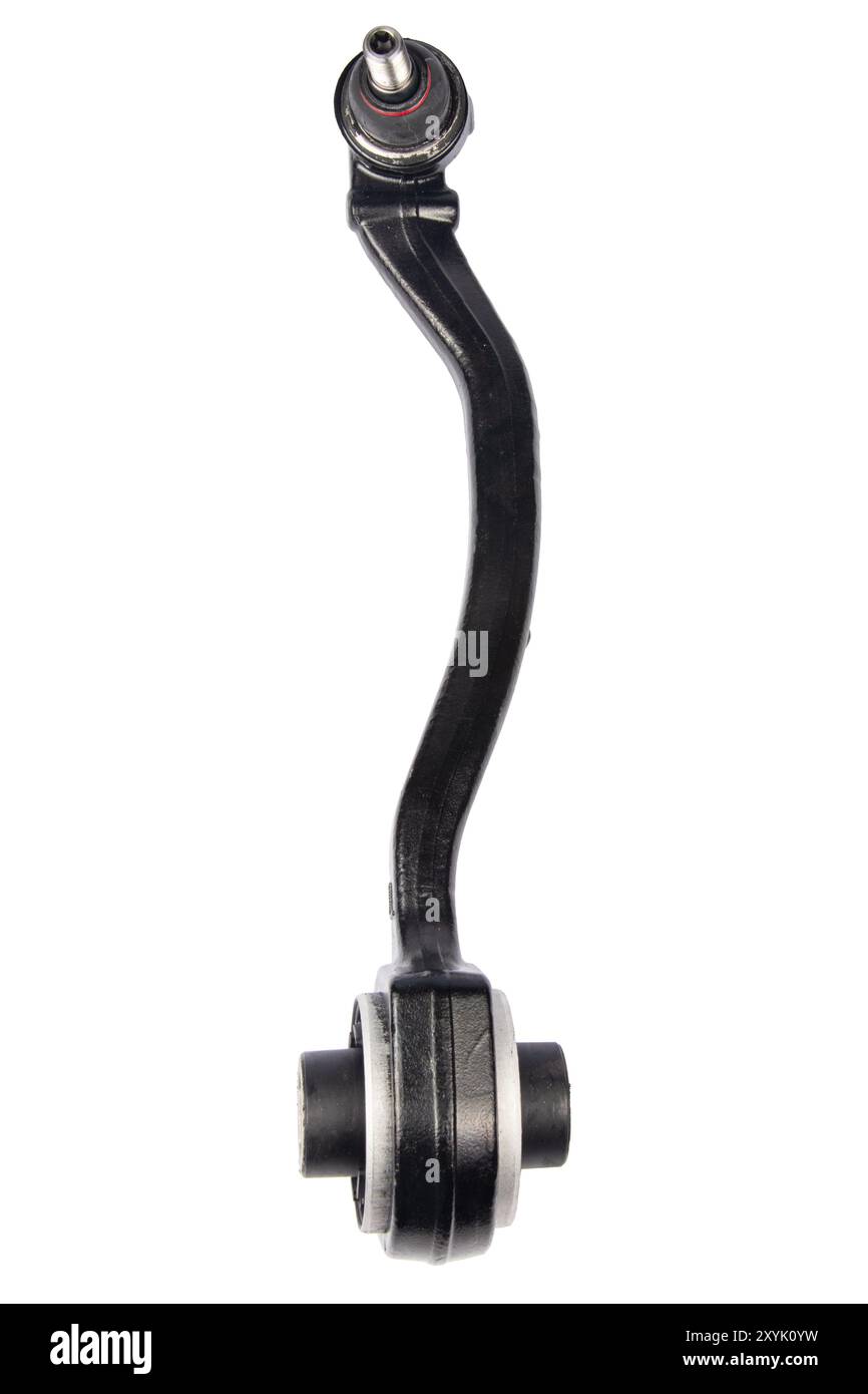 new suspension arm of a vehicle on a white background. New suspension ...