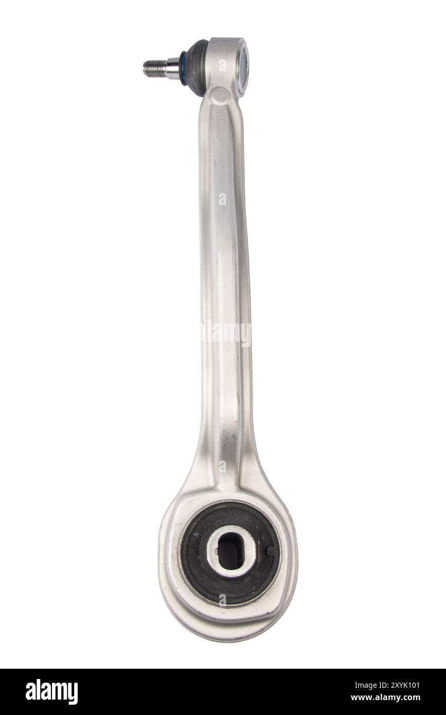 new suspension arm of a vehicle on a white background. New suspension ...