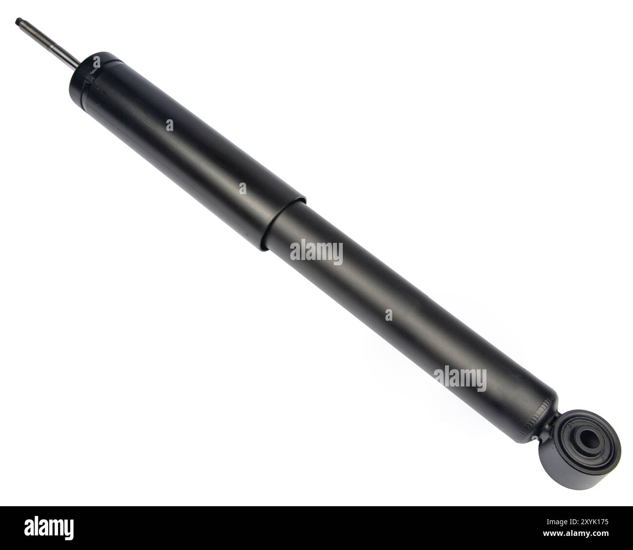 car shock absorber isolated on white background Stock Photo - Alamy