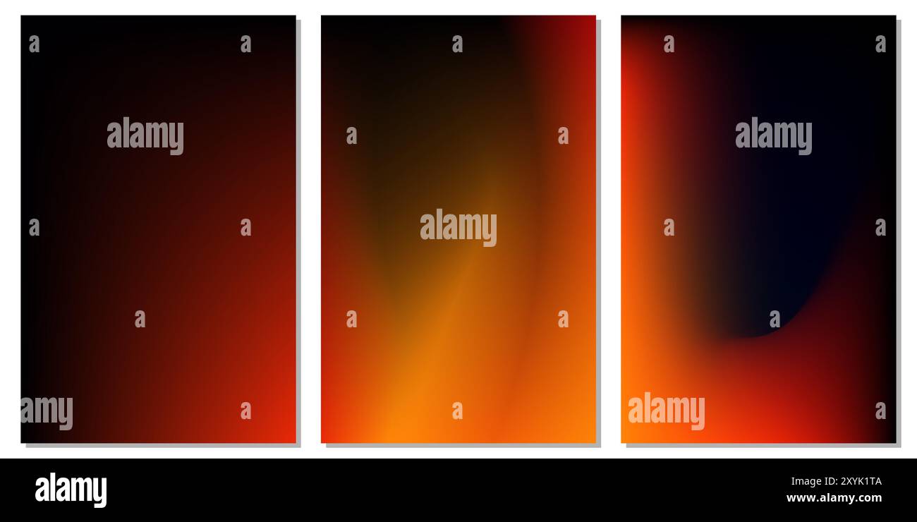 Abstract blurred gradient mesh background, Burnt concept for your ...