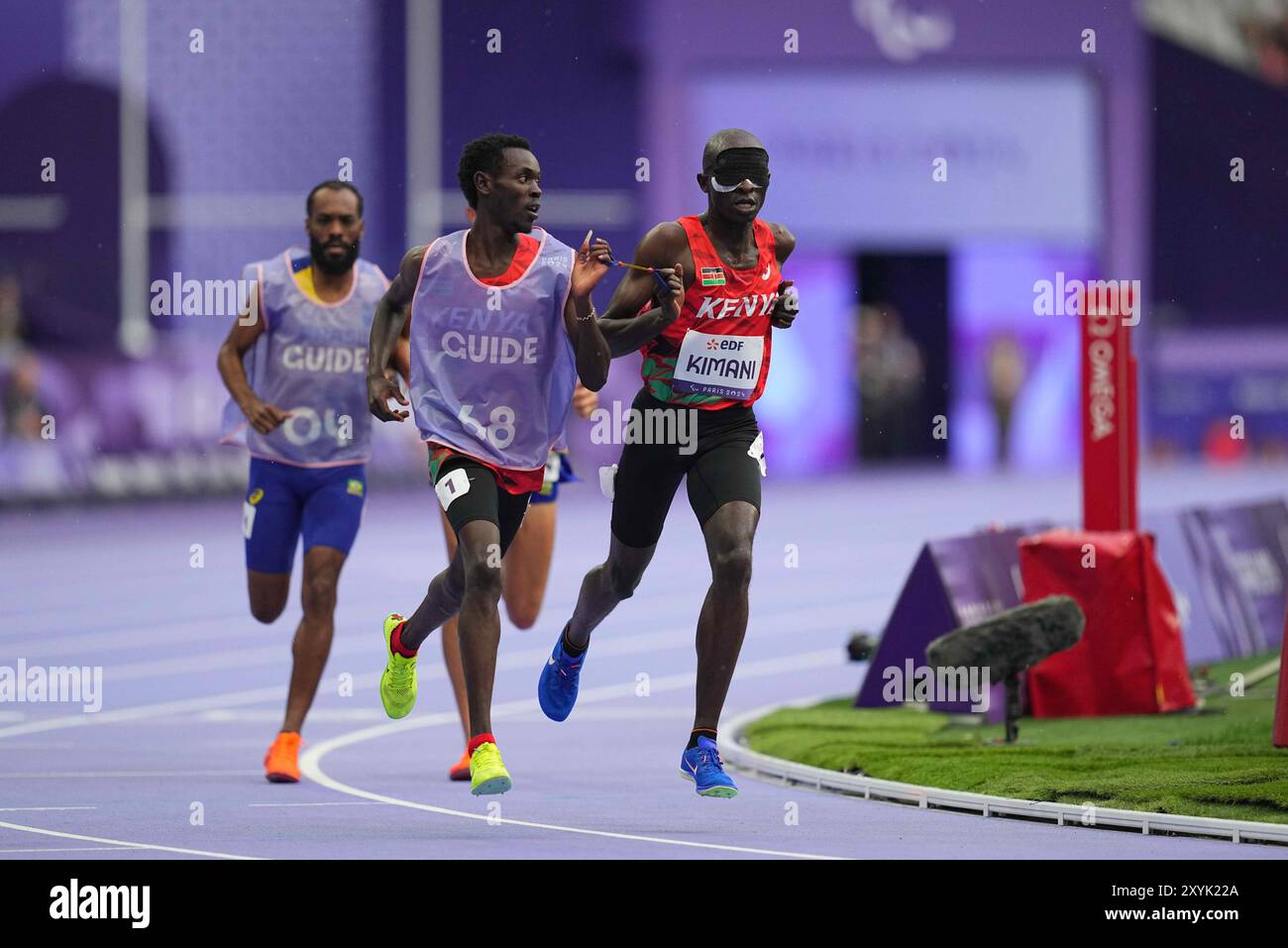 August 30 2024: Mushai Samwel Kimani of Kenya competes in Men's 5000m ...