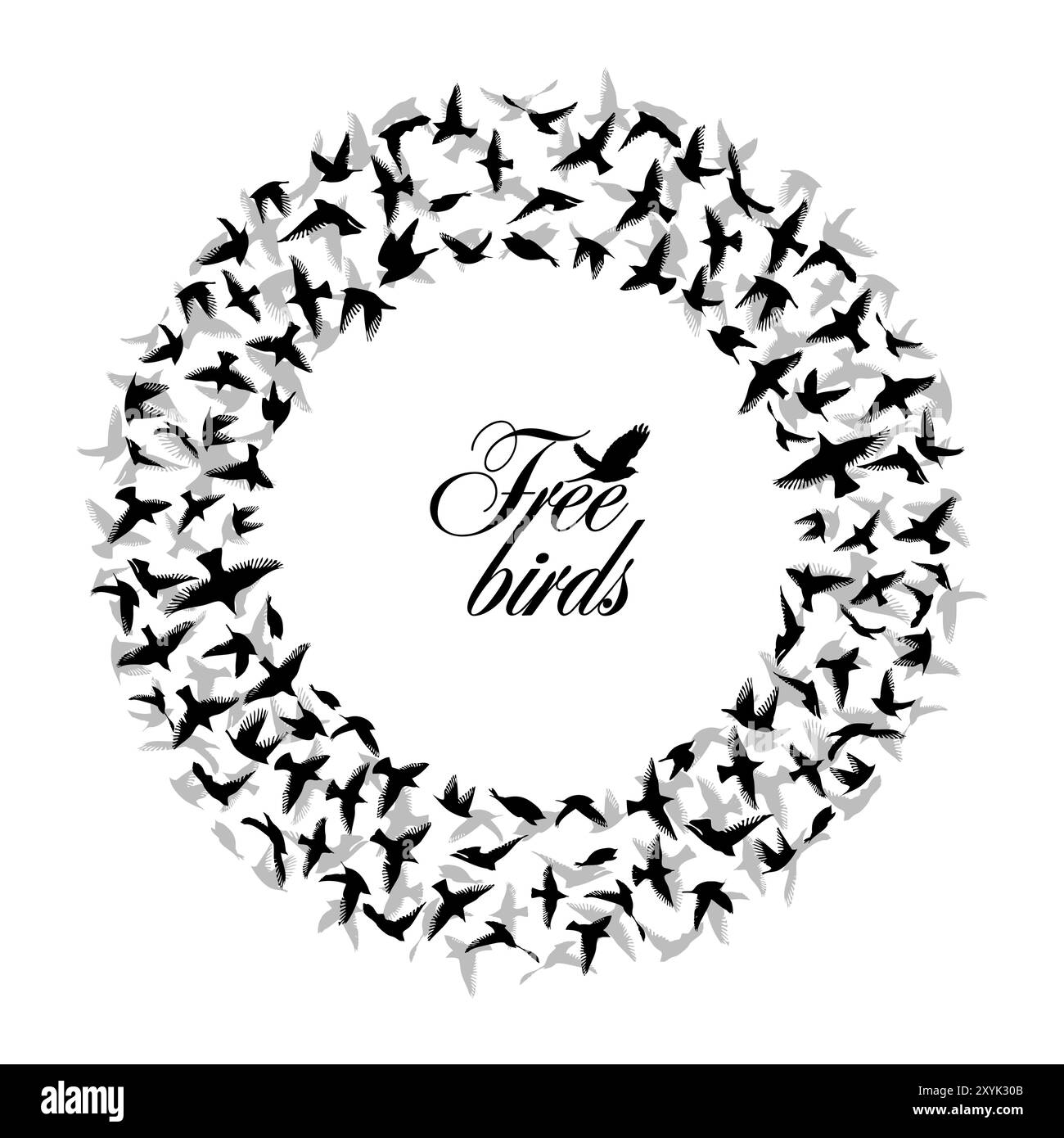 Luxury birds Black and White Stock Photos & Images - Alamy