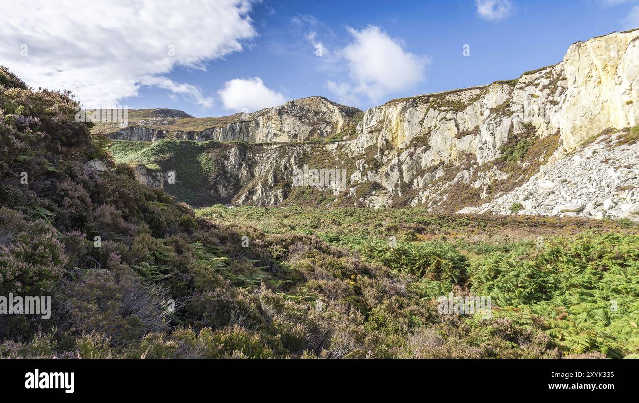 Landscape between Holyhead Breakwater Country Park and North Stack ...
