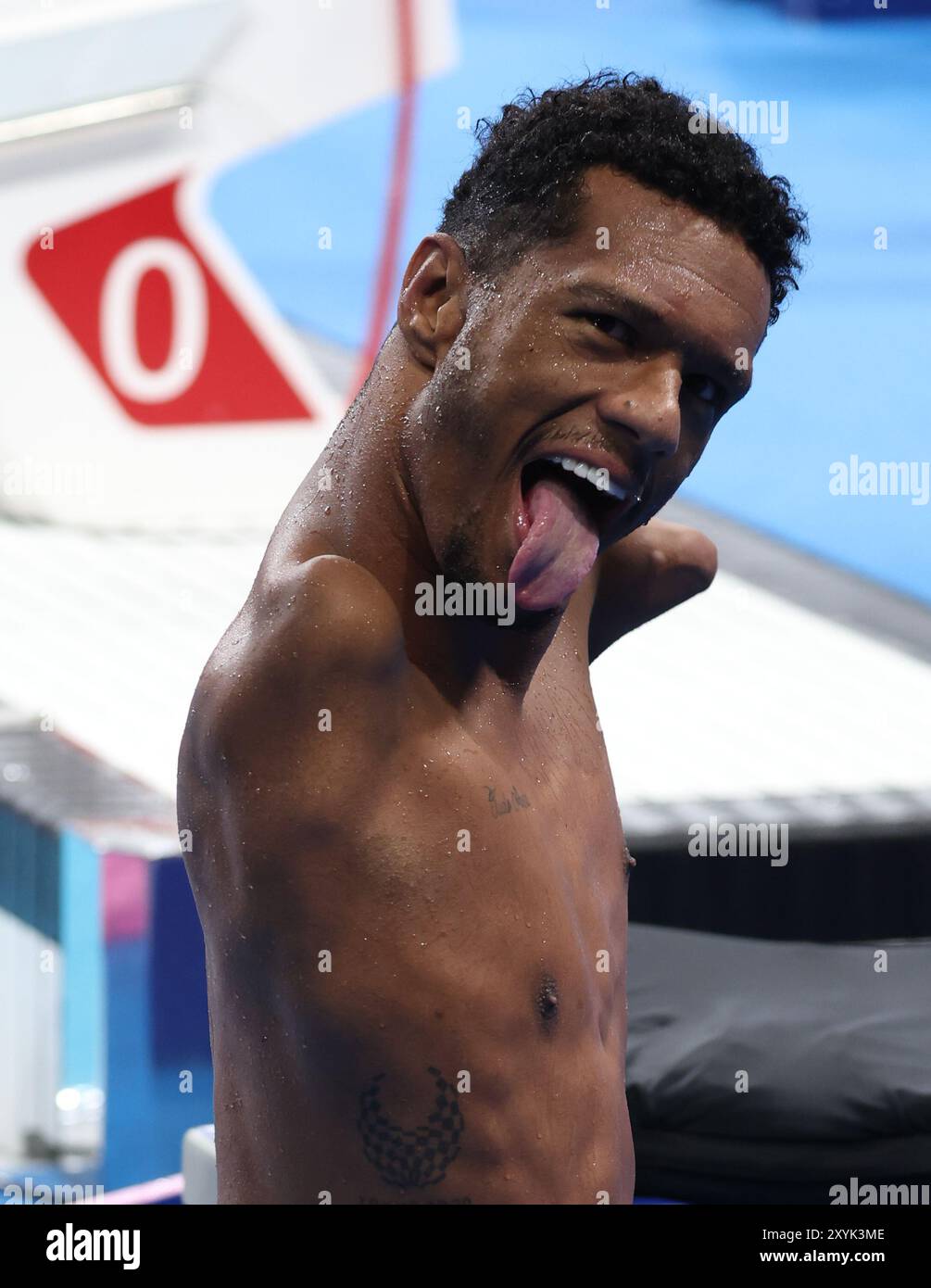 Paris, France. August 29th 2024. Gabriel Geraldo dos Santos Araujo of ...