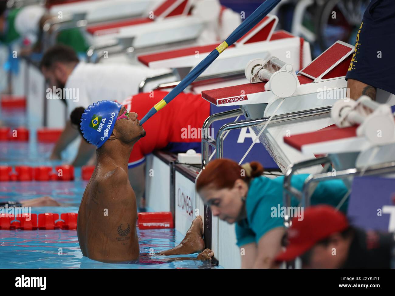 Paris, France. August 29th 2024. Gabriel Geraldo dos Santos Araujo of ...