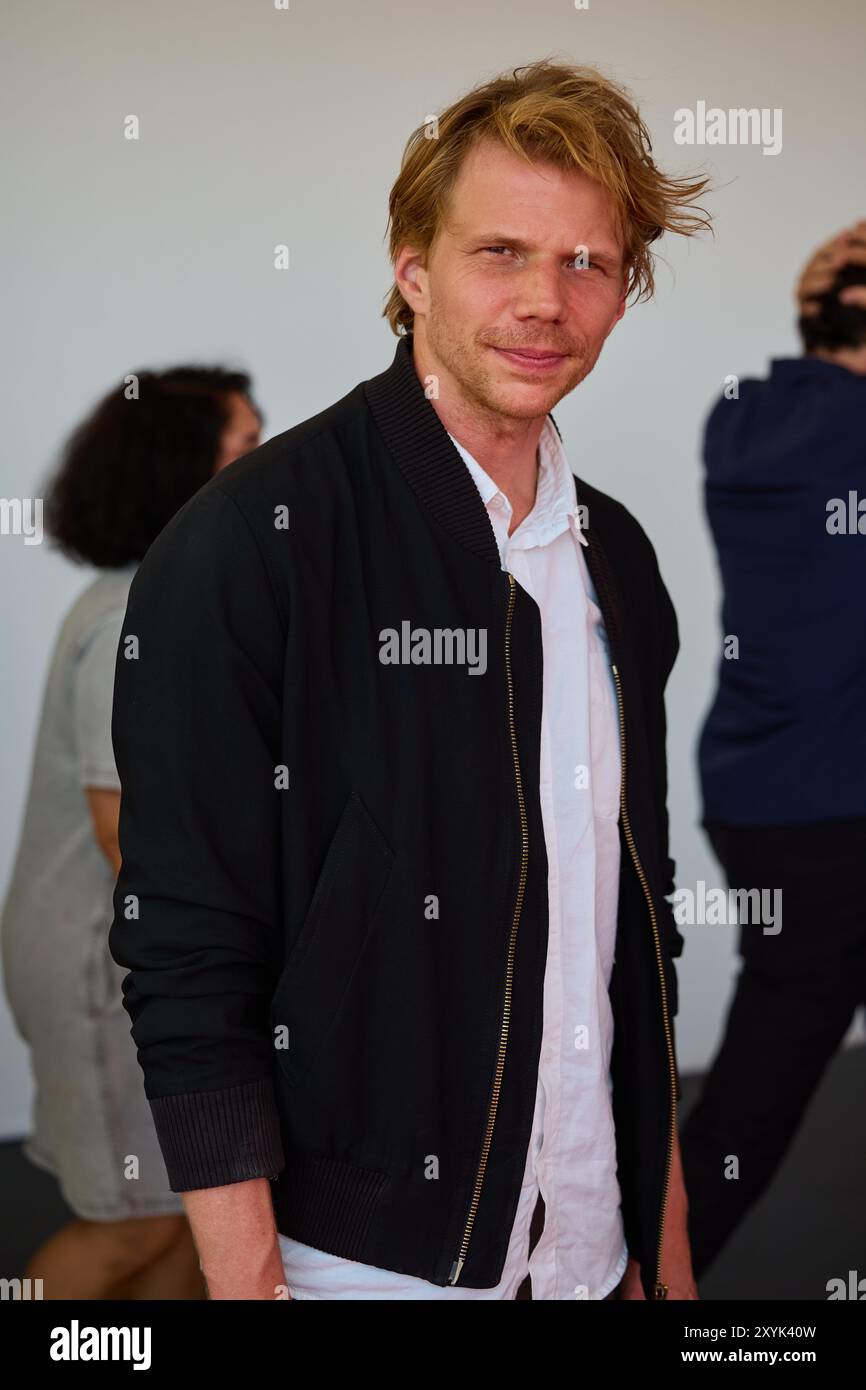 81th Venice Film Festival in Venice, Italy, on August 29, 2024. Photocall of " September 5" Tim ...