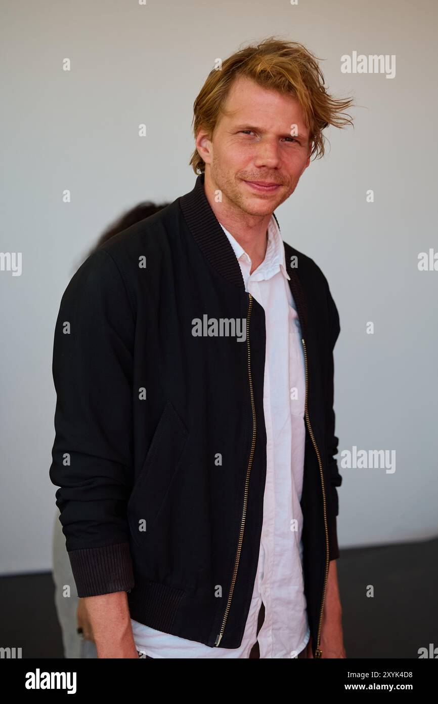 81th Venice Film Festival in Venice, Italy, on August 29, 2024. Photocall of " September 5" Tim ...