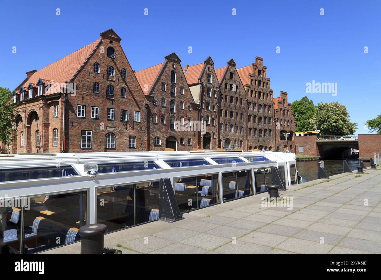 Salt store in Luebeck Stock Photo - Alamy