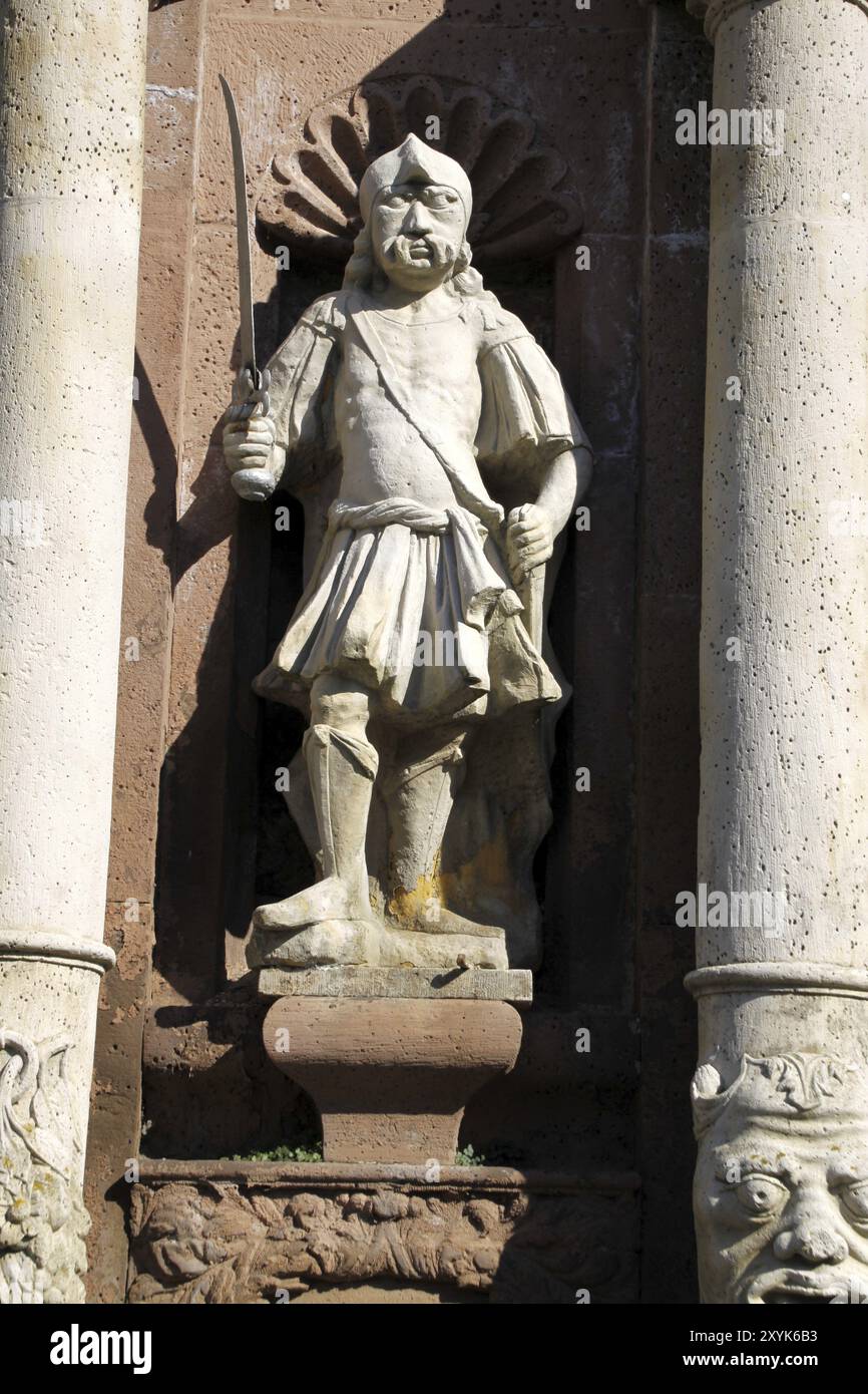 Corvey Monastery (detail main entrance Stock Photo - Alamy