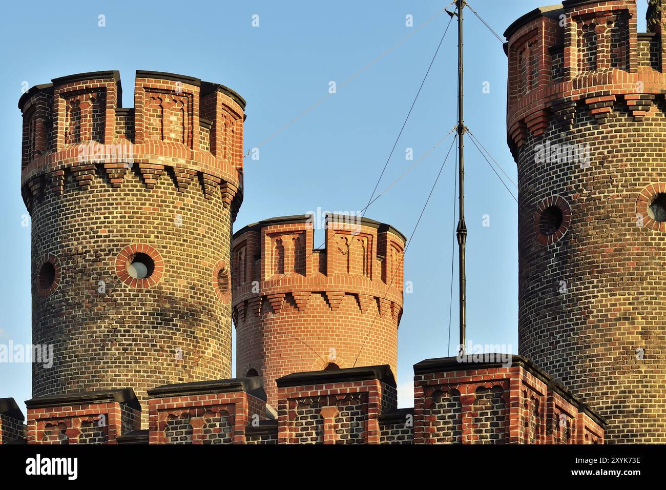 Friedrichsburg Gate, old German Fort in Konigsberg. Kaliningrad, until ...