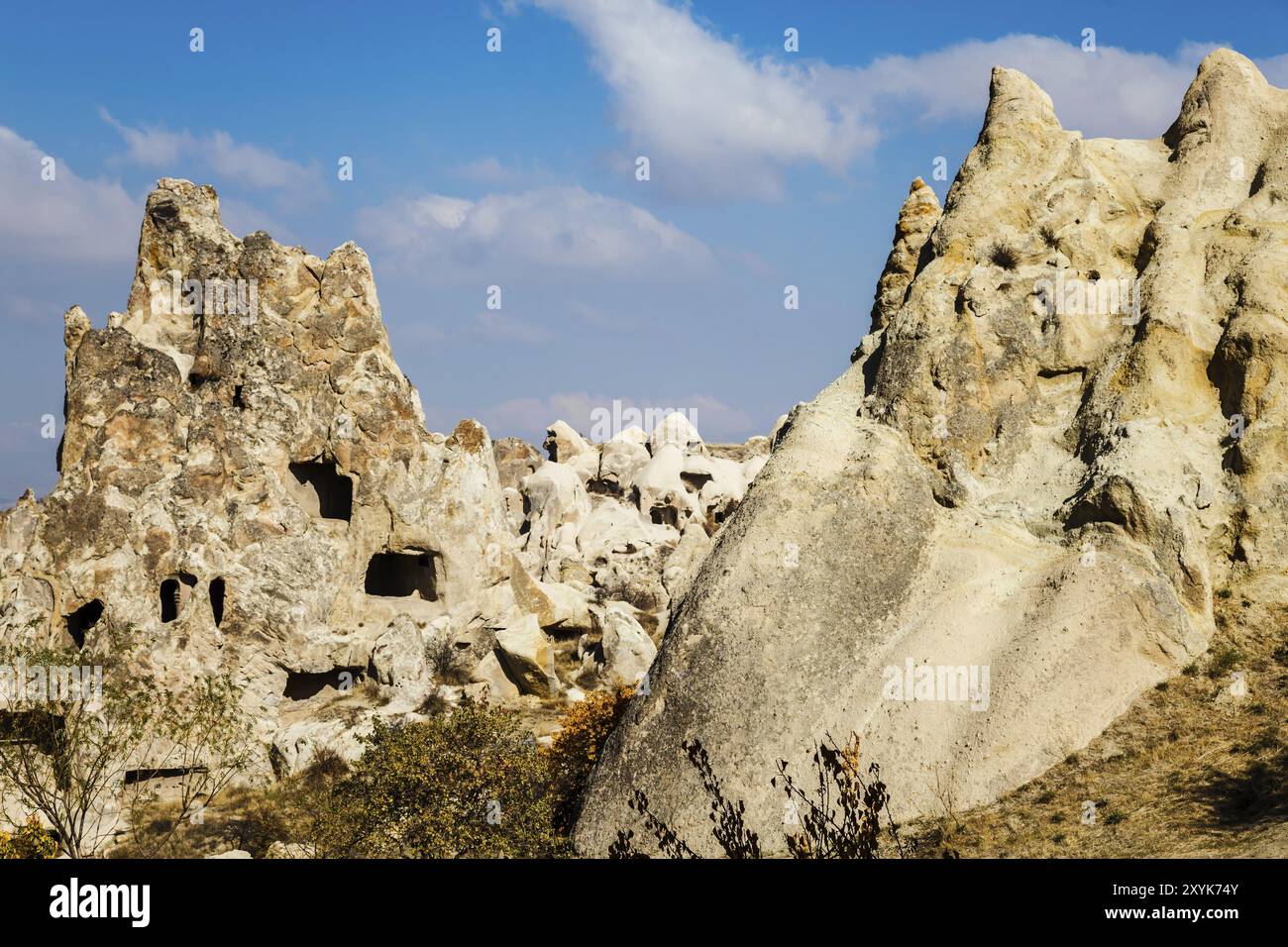 Rock cave in cappadocia, turkey Stock Photo - Alamy