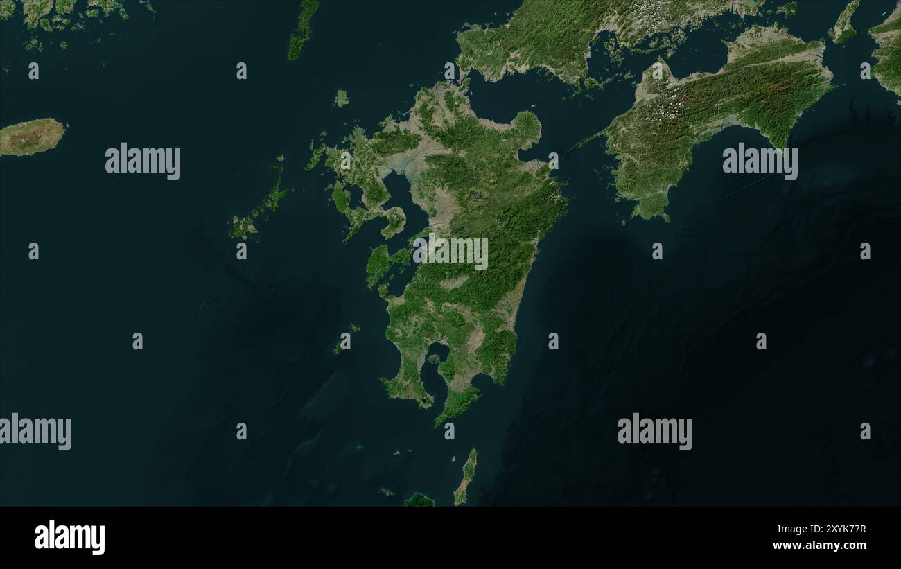 Satellite imagery japan hi-res stock photography and images - Alamy
