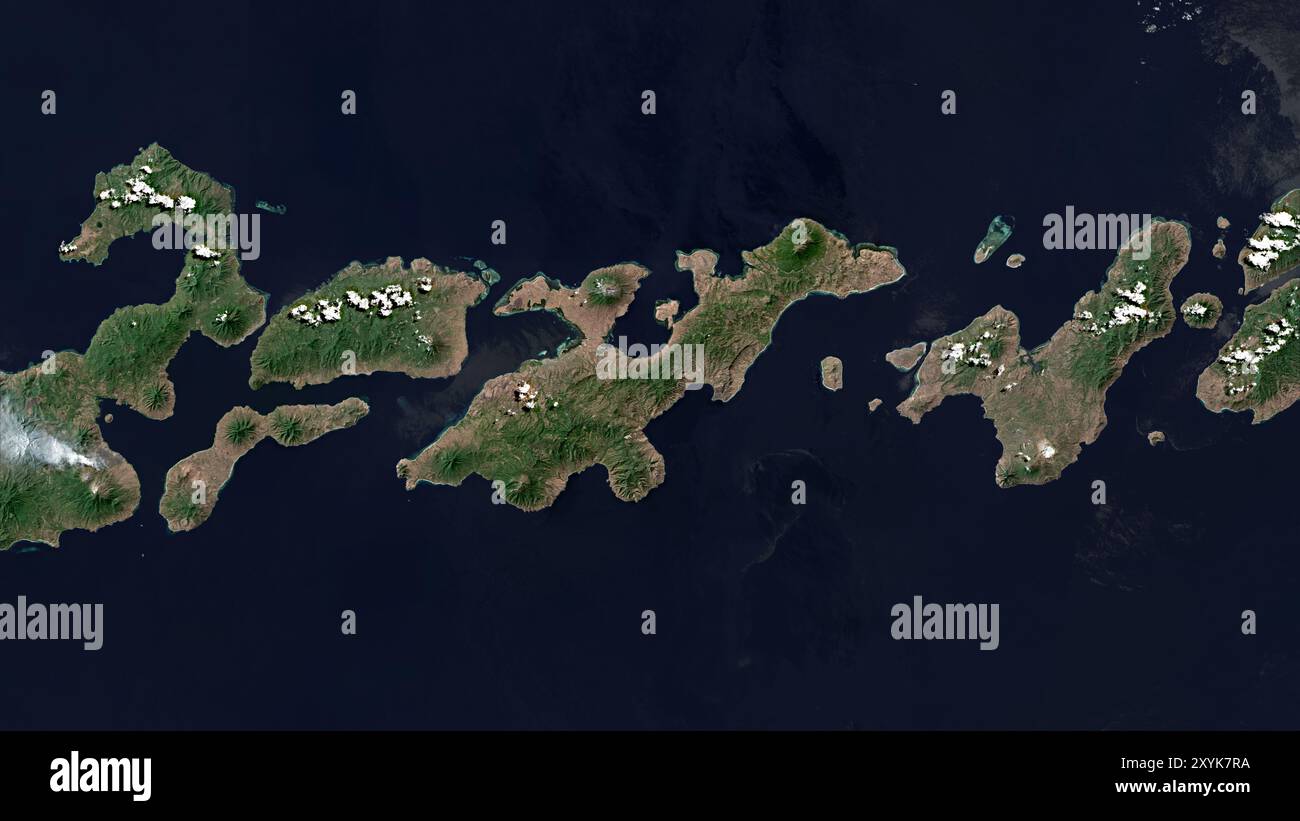 Lembata map hi-res stock photography and images - Alamy