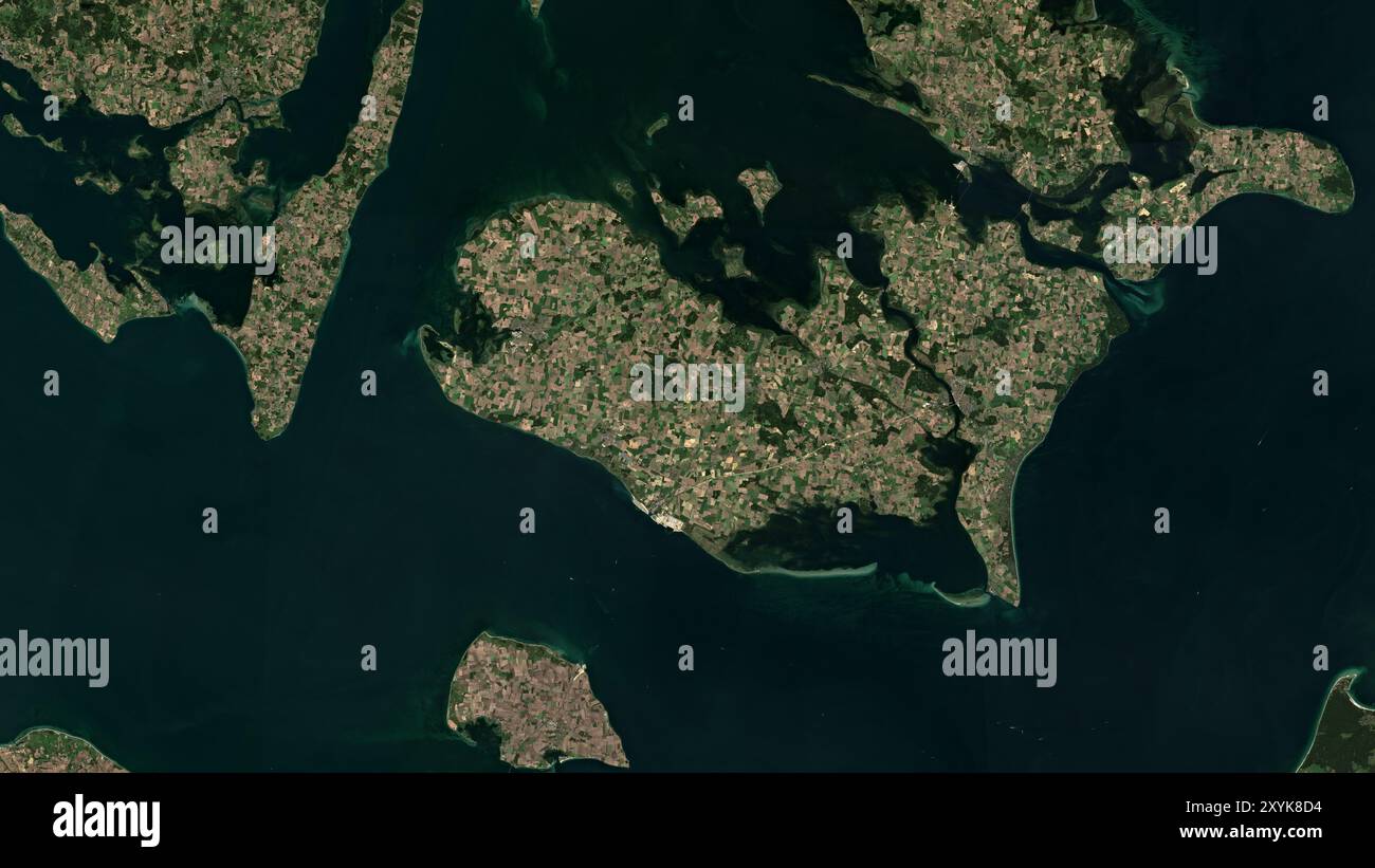 Lolland contour hi-res stock photography and images - Alamy