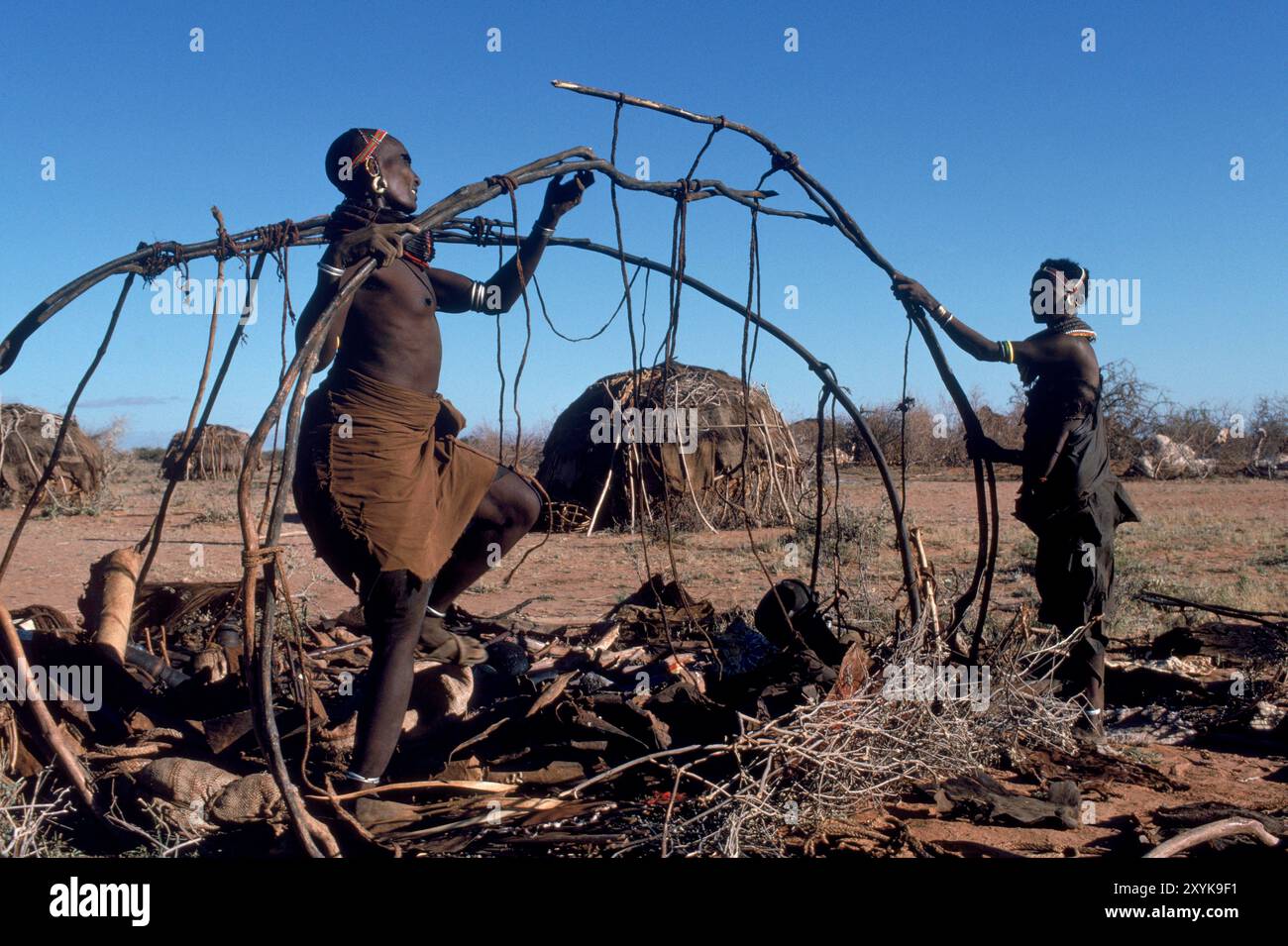 Kenya africa home house hi-res stock photography and images - Alamy