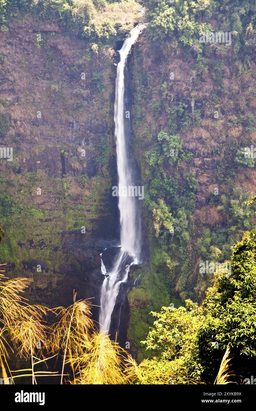Tad fan, the waterfalls in champasak, southern laos Stock Photo - Alamy