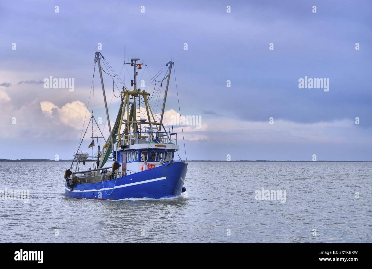 North Sea fishing cutter, North Sea fishing cutter 01 Stock Photo - Alamy