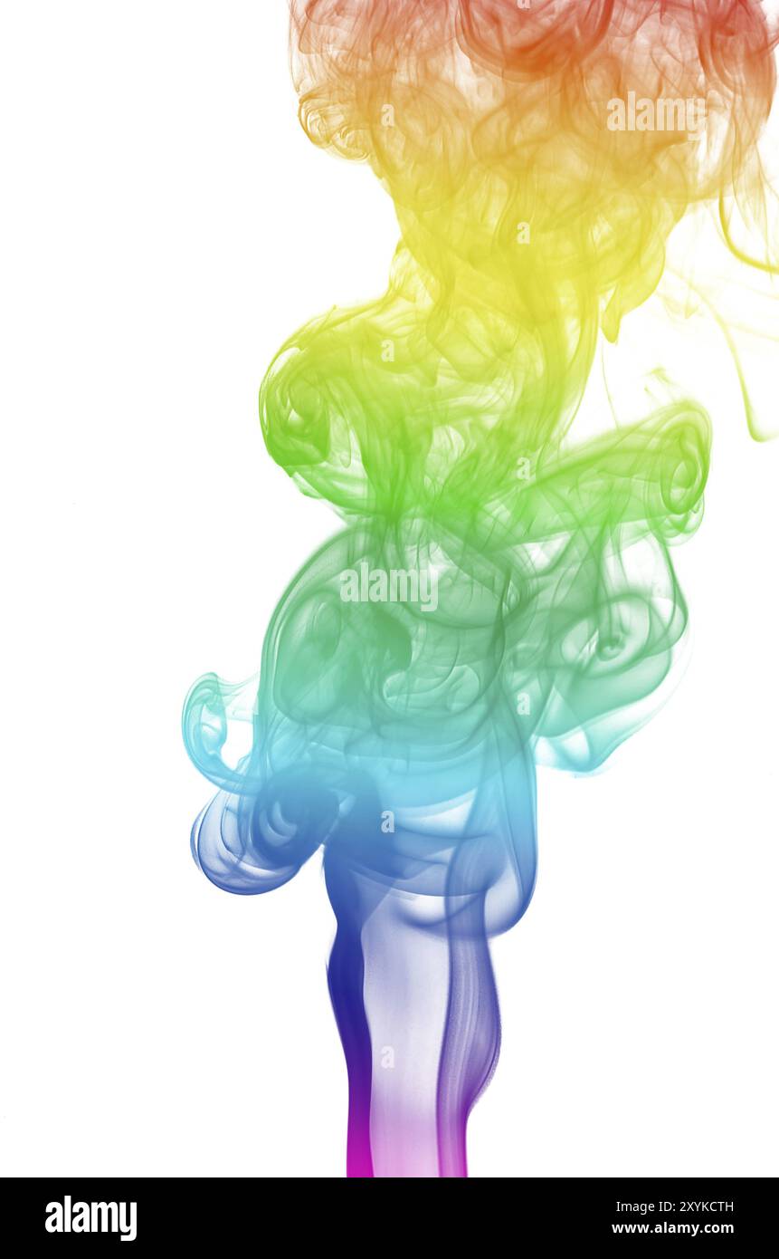 Rainbow smoke hi-res stock photography and images - Alamy