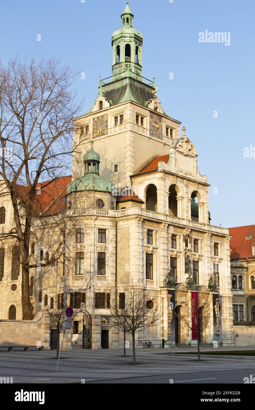 Bavarian National Museum in Munich Stock Photo - Alamy
