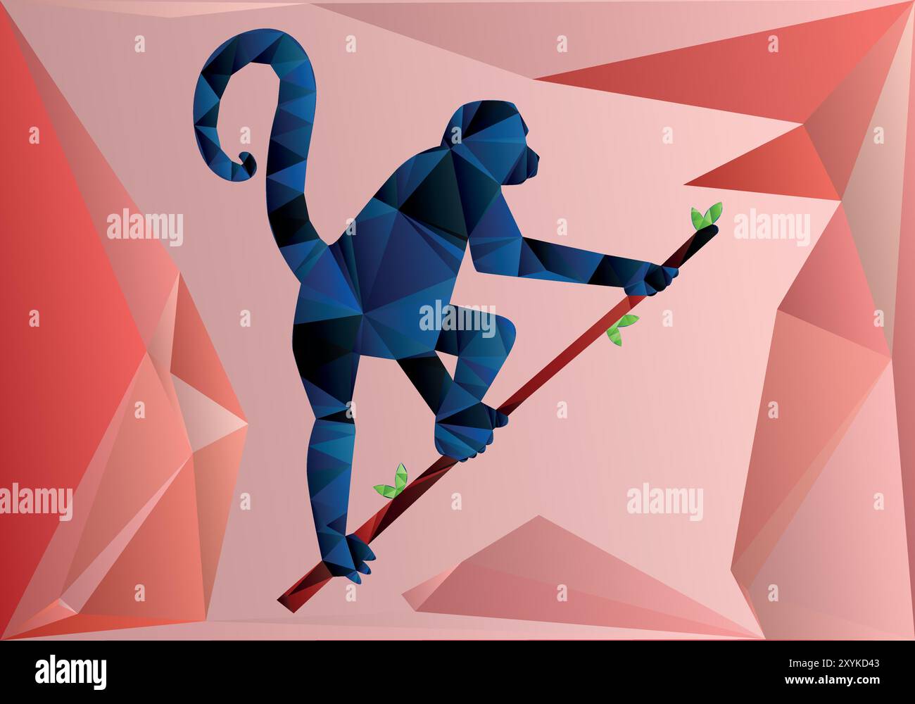 Baboon digital silhouette hi-res stock photography and images - Alamy