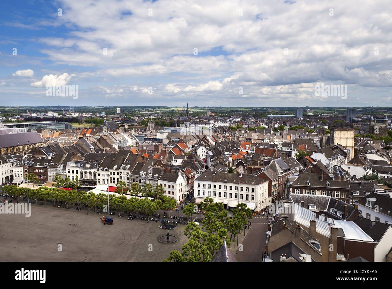Birds eye view maastricht hi-res stock photography and images - Alamy