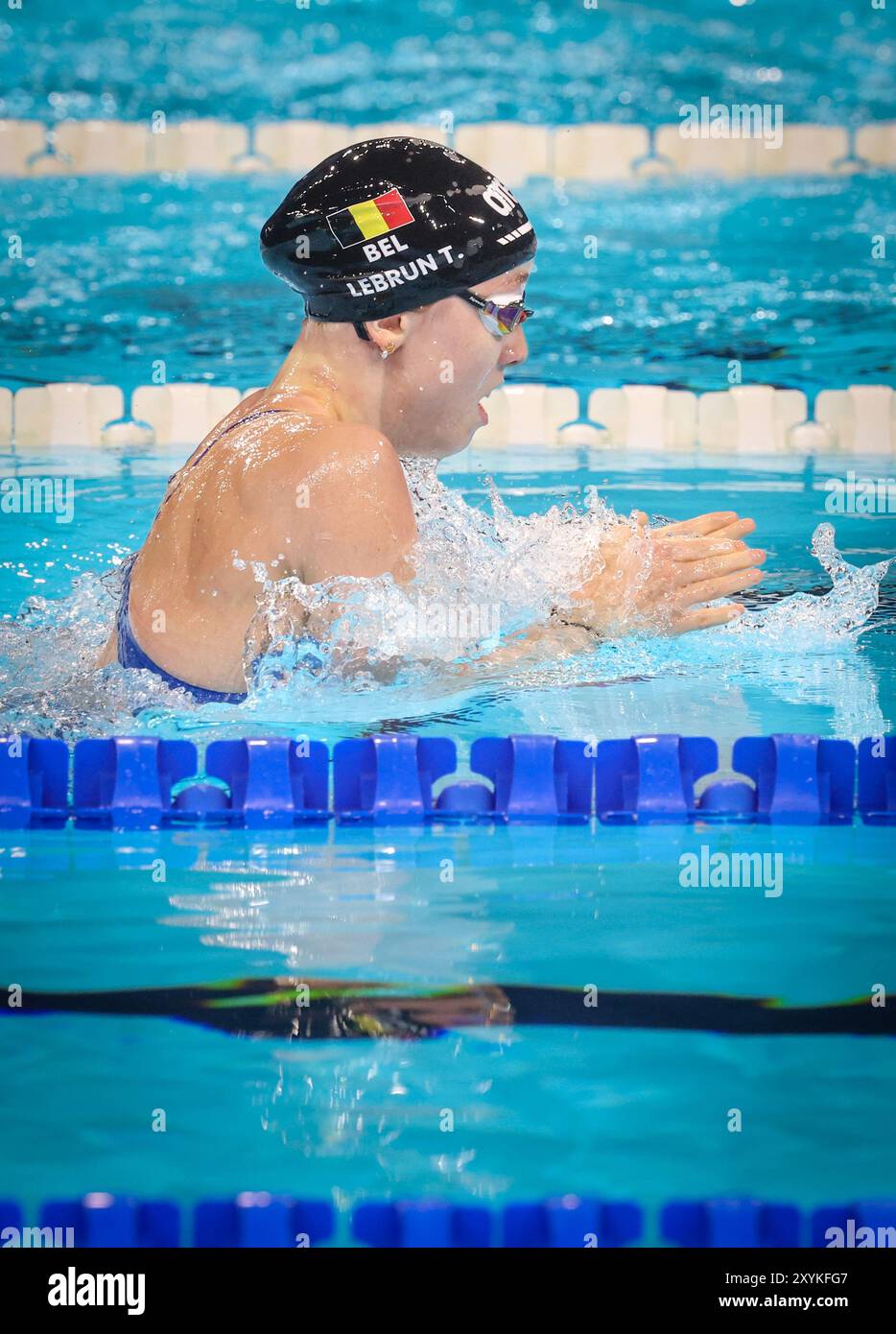 Paris, France. 30th Aug, 2024. Belgian Tatyana Lebrun pictured in ...