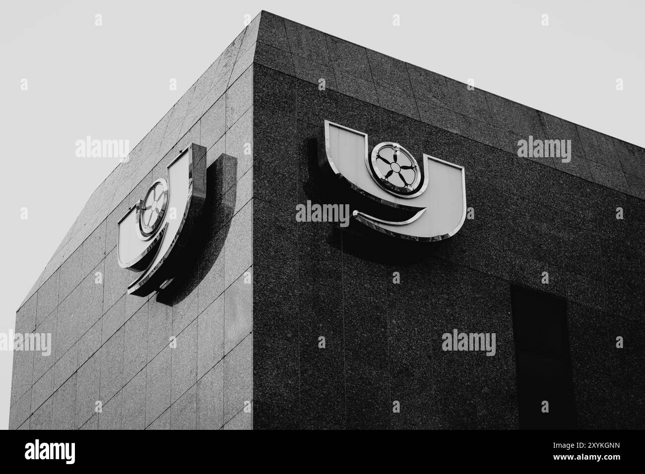 Leeds England: 3rd June 2024: Yorkshire Bank building headquarters in ...