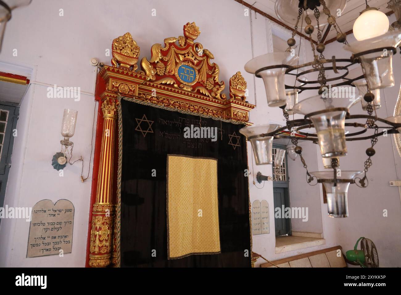 Ten Commandments,Paradesi Synagogue, Matancherry, Jewish Town, Kochi ...