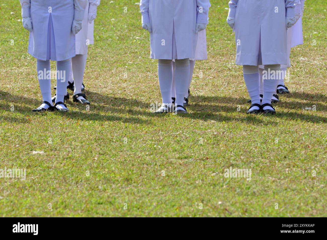 Flag parade clothing ceremony hi-res stock photography and images - Alamy