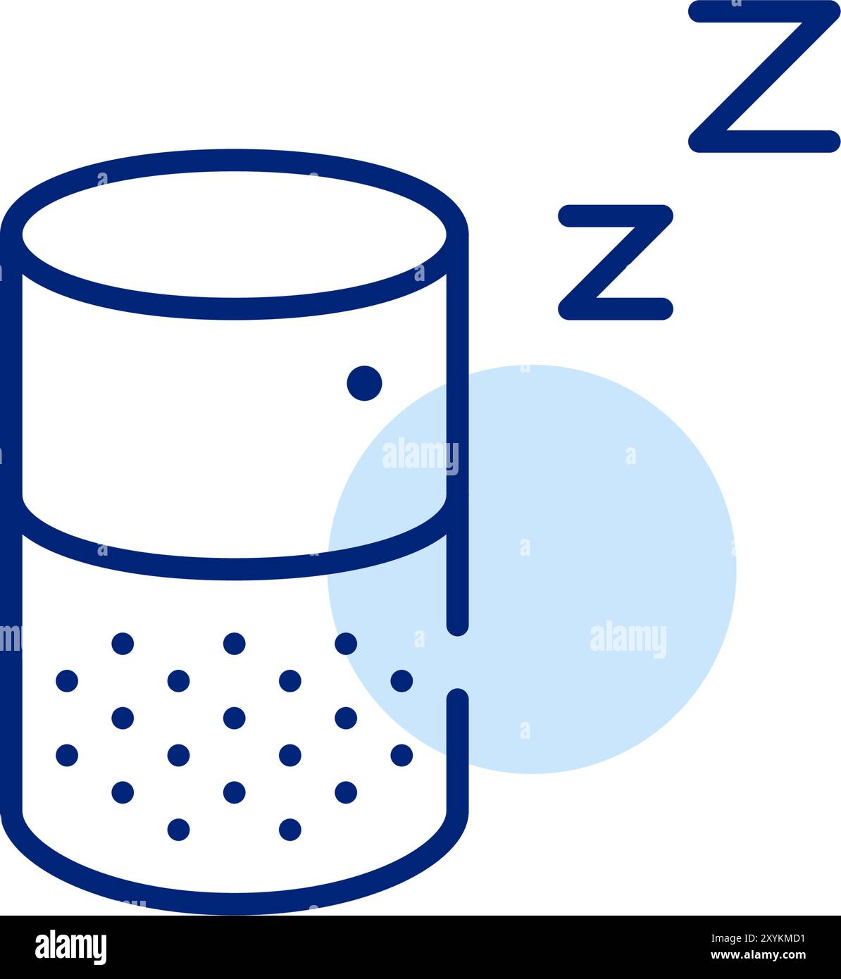 Sleep mode phone Stock Vector Images - Alamy