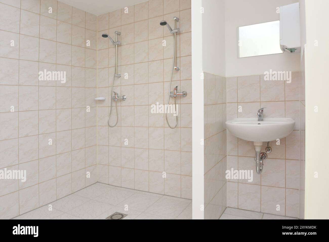 Shower corridor hi-res stock photography and images - Alamy