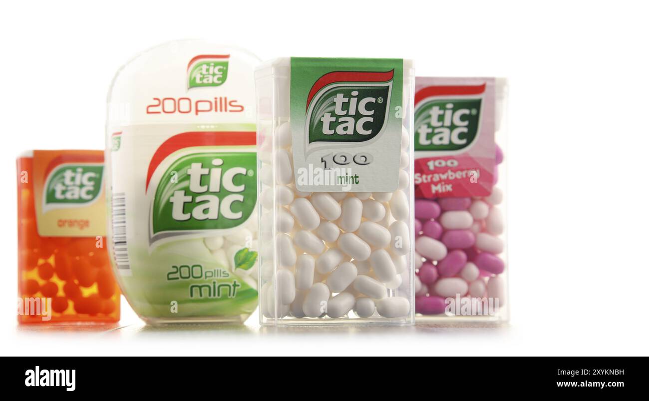 Tic Tac is a brand of hard mints, manufactured by the Italian ...