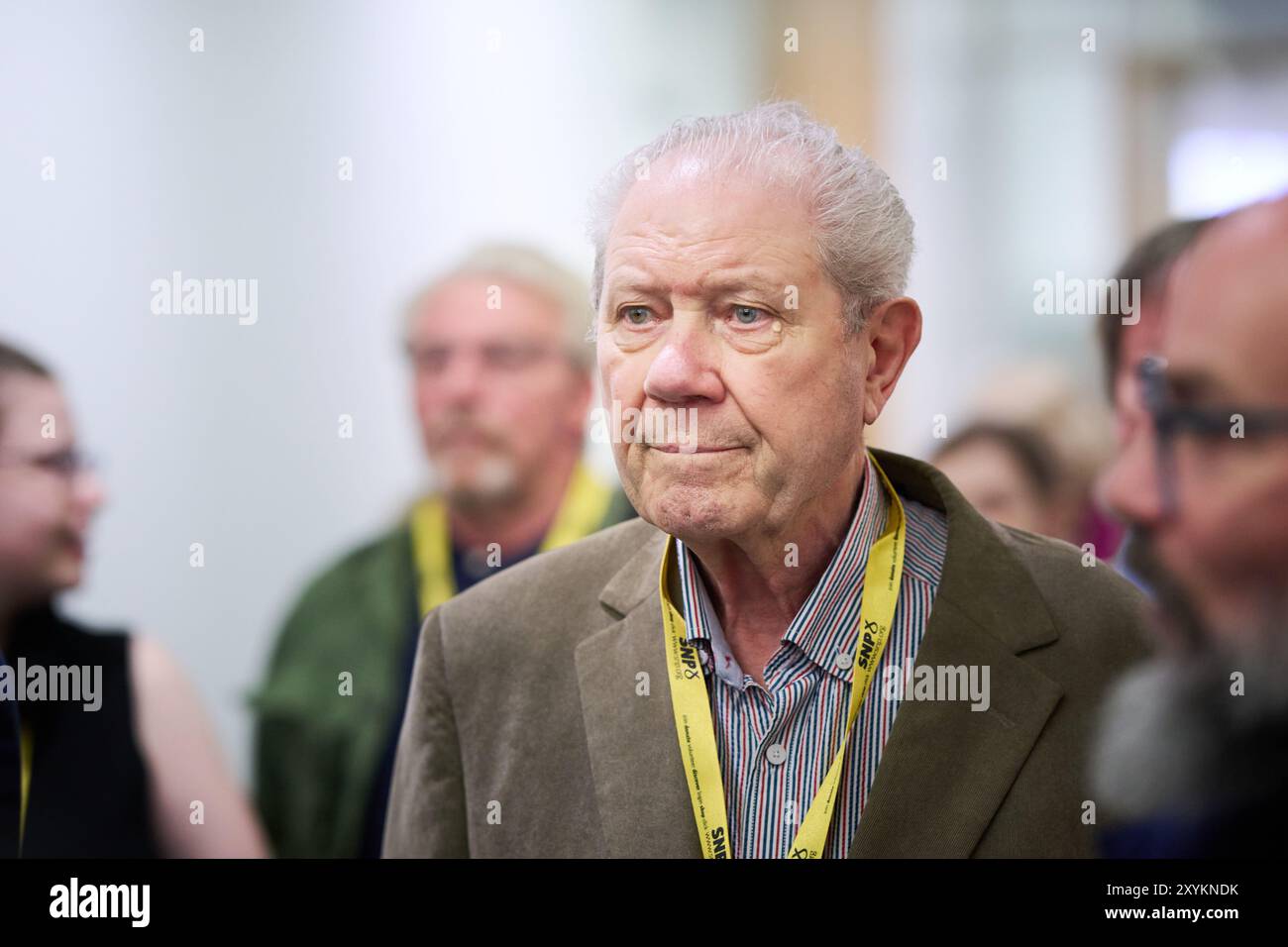 Edinburgh Scotland, UK 30 August 2024. Jim Sillars at the SNP 90th ...