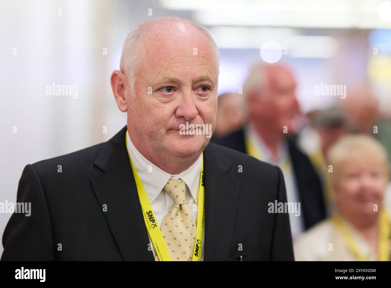 Edinburgh Scotland, UK 30 August 2024. Murray Foote at the SNP 90th ...