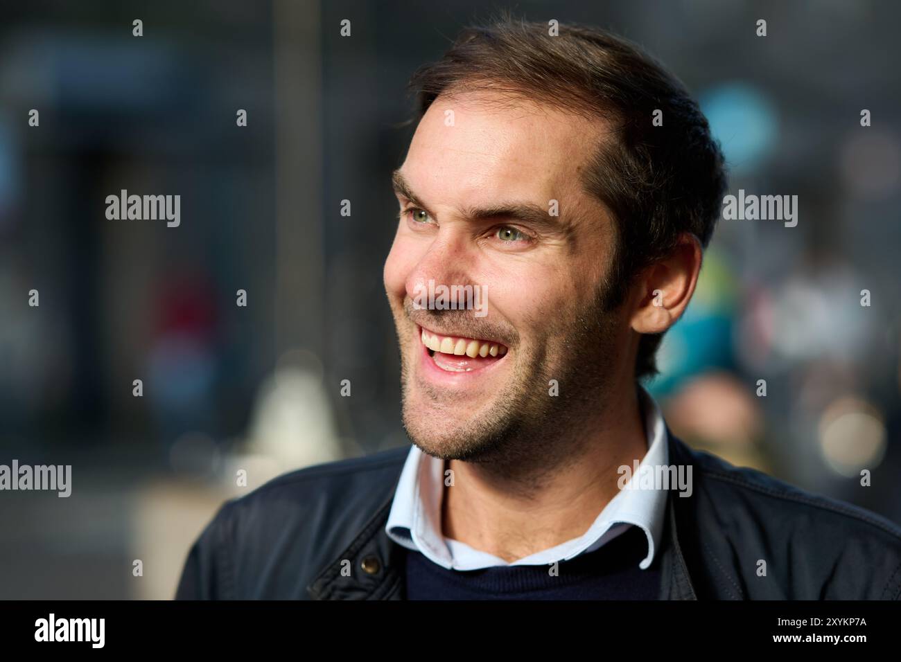 Edinburgh Scotland, UK 30 August 2024. Councillor Adam Nols-McVey at ...