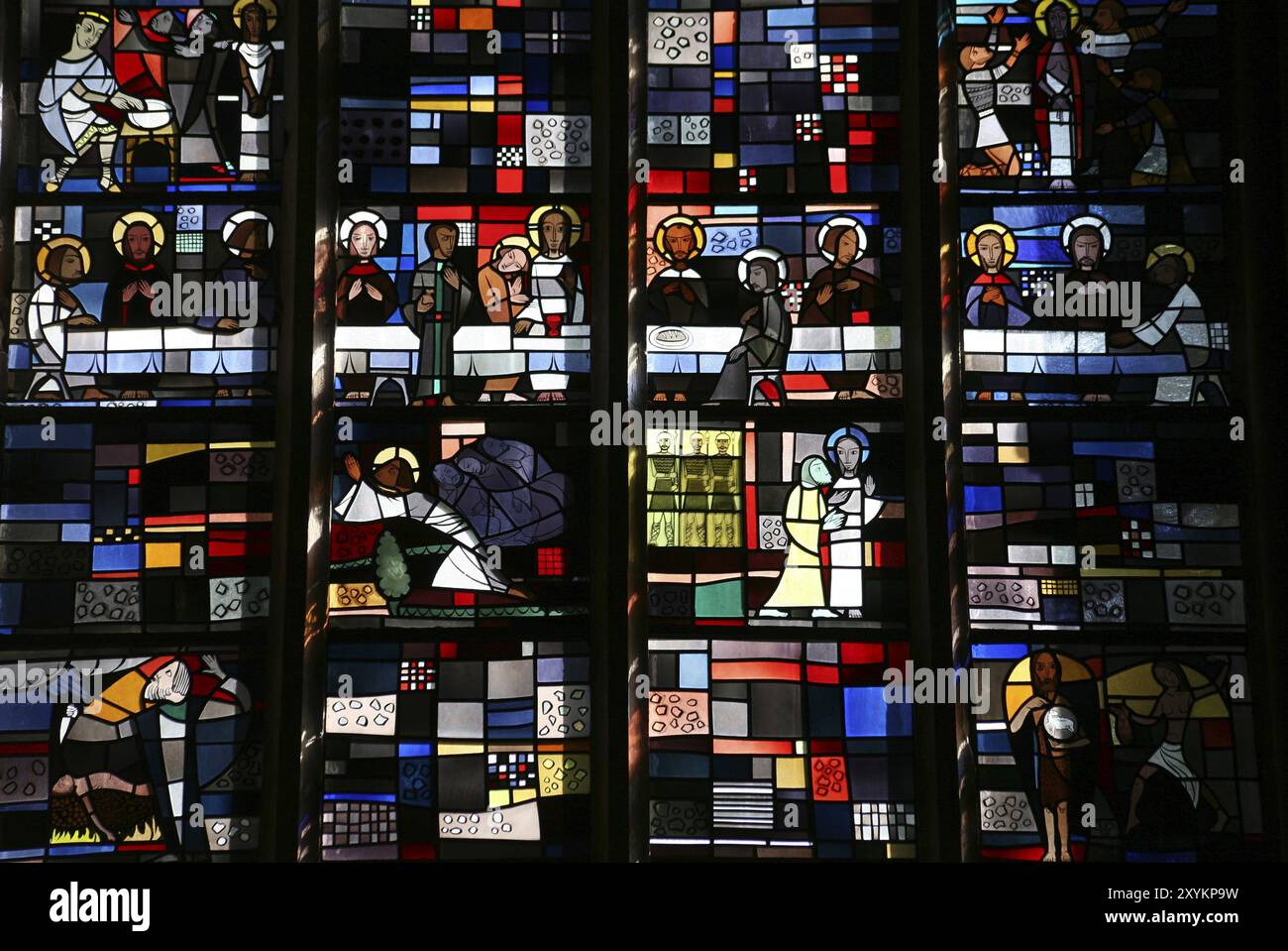 Church_windows hi-res stock photography and images - Alamy
