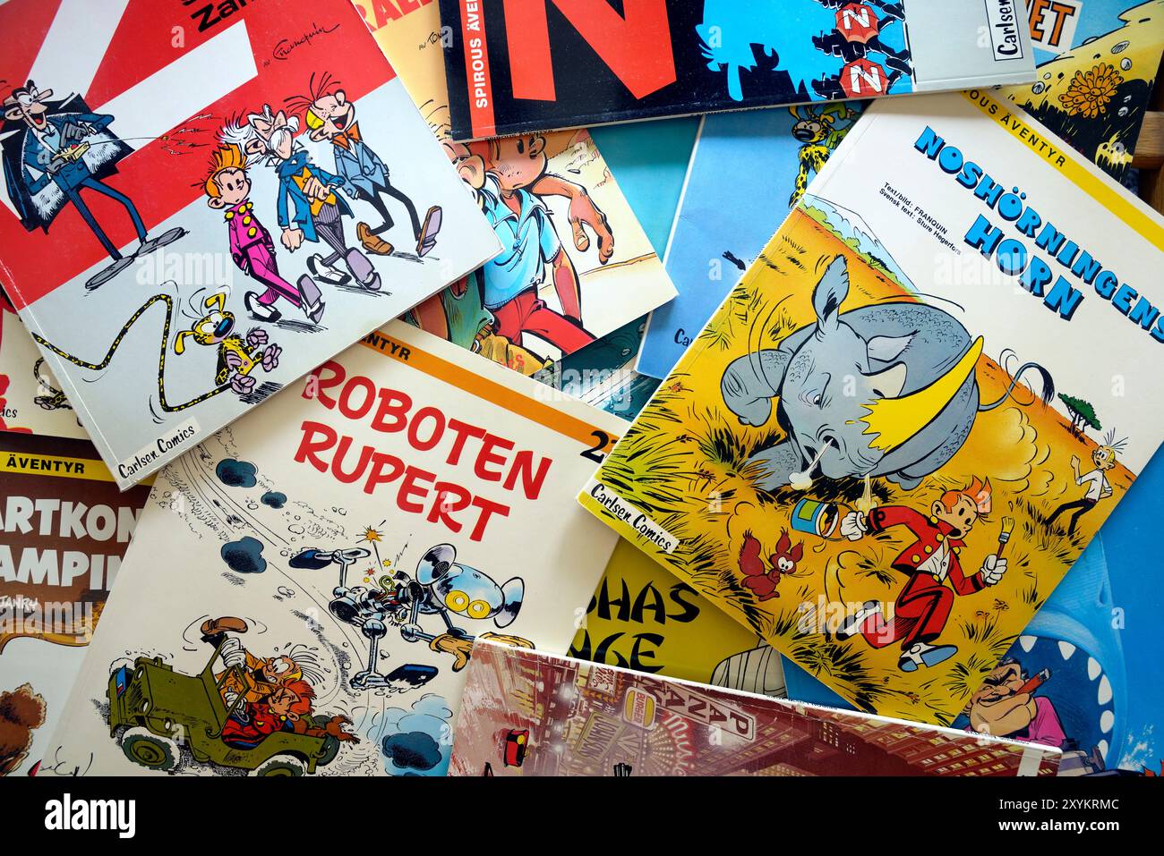 Spirou comic hi-res stock photography and images - Alamy