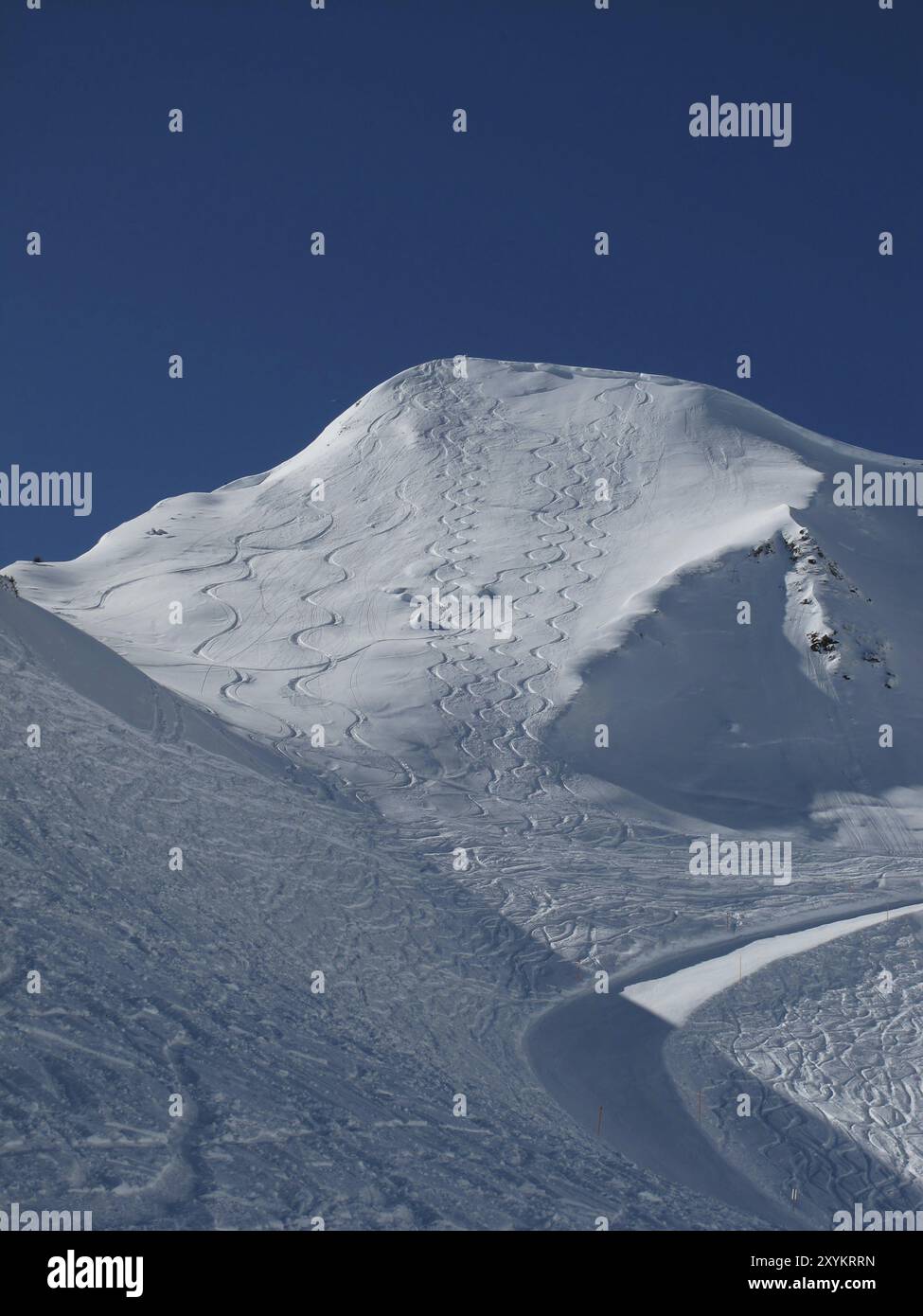 Tracks on a slope hi-res stock photography and images - Alamy