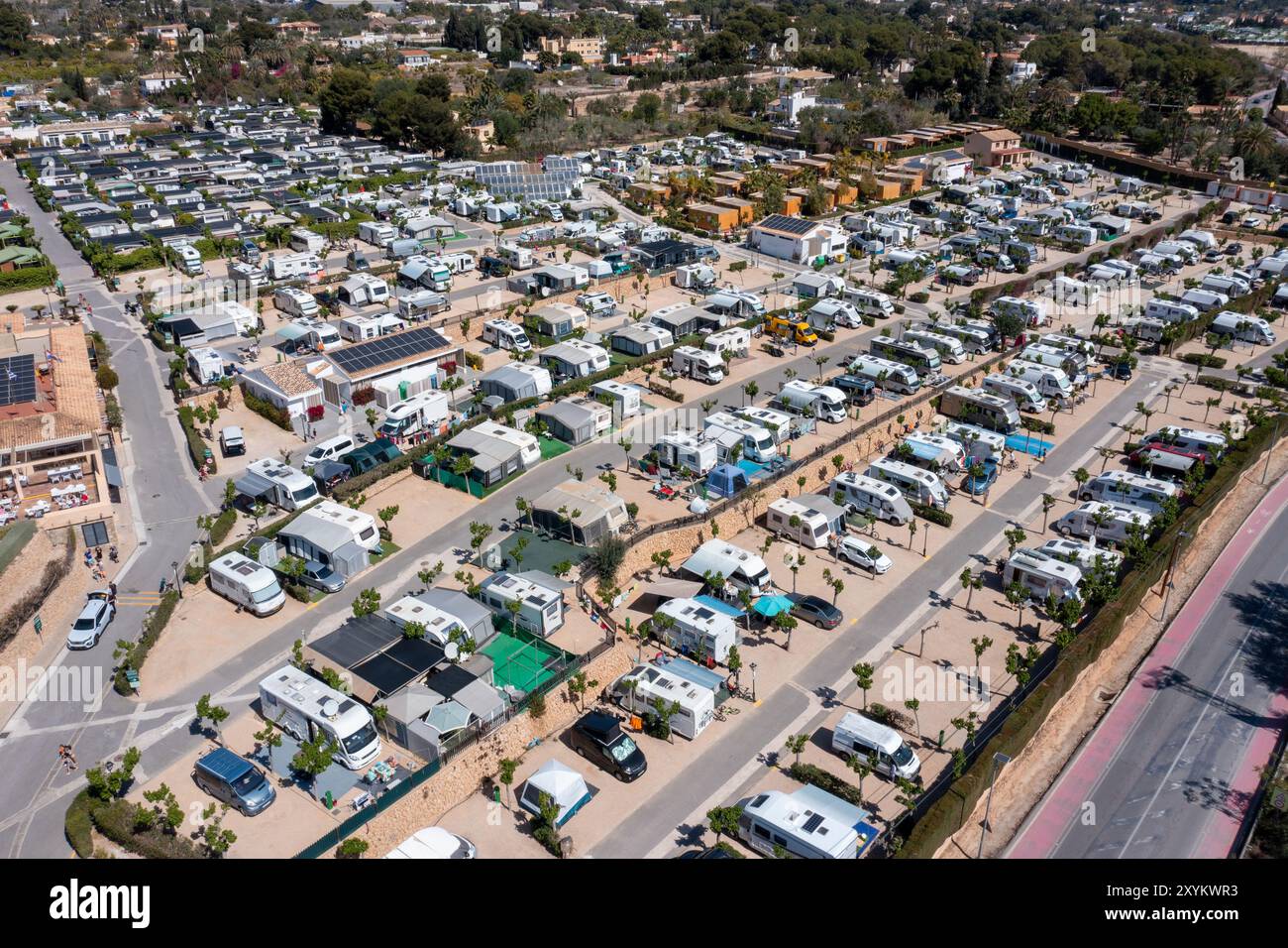 Benidorm caravan hi-res stock photography and images - Alamy