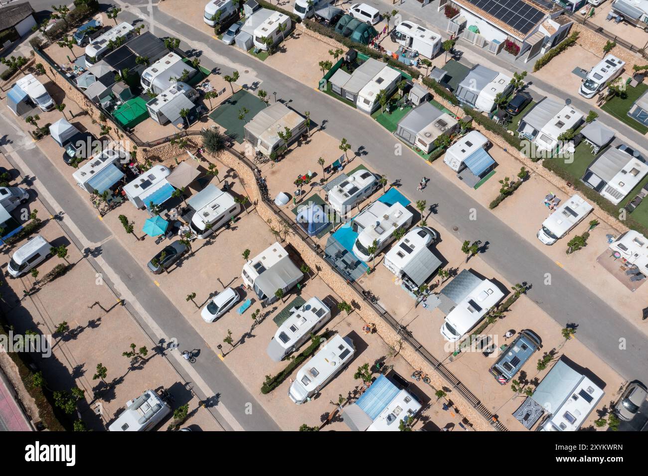 Benidorm caravan hi-res stock photography and images - Alamy
