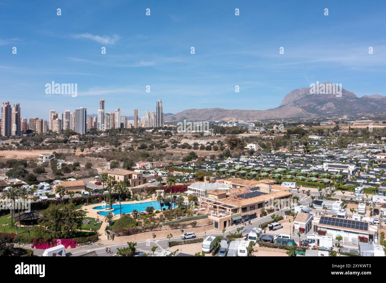 Benidorm caravan hi-res stock photography and images - Alamy
