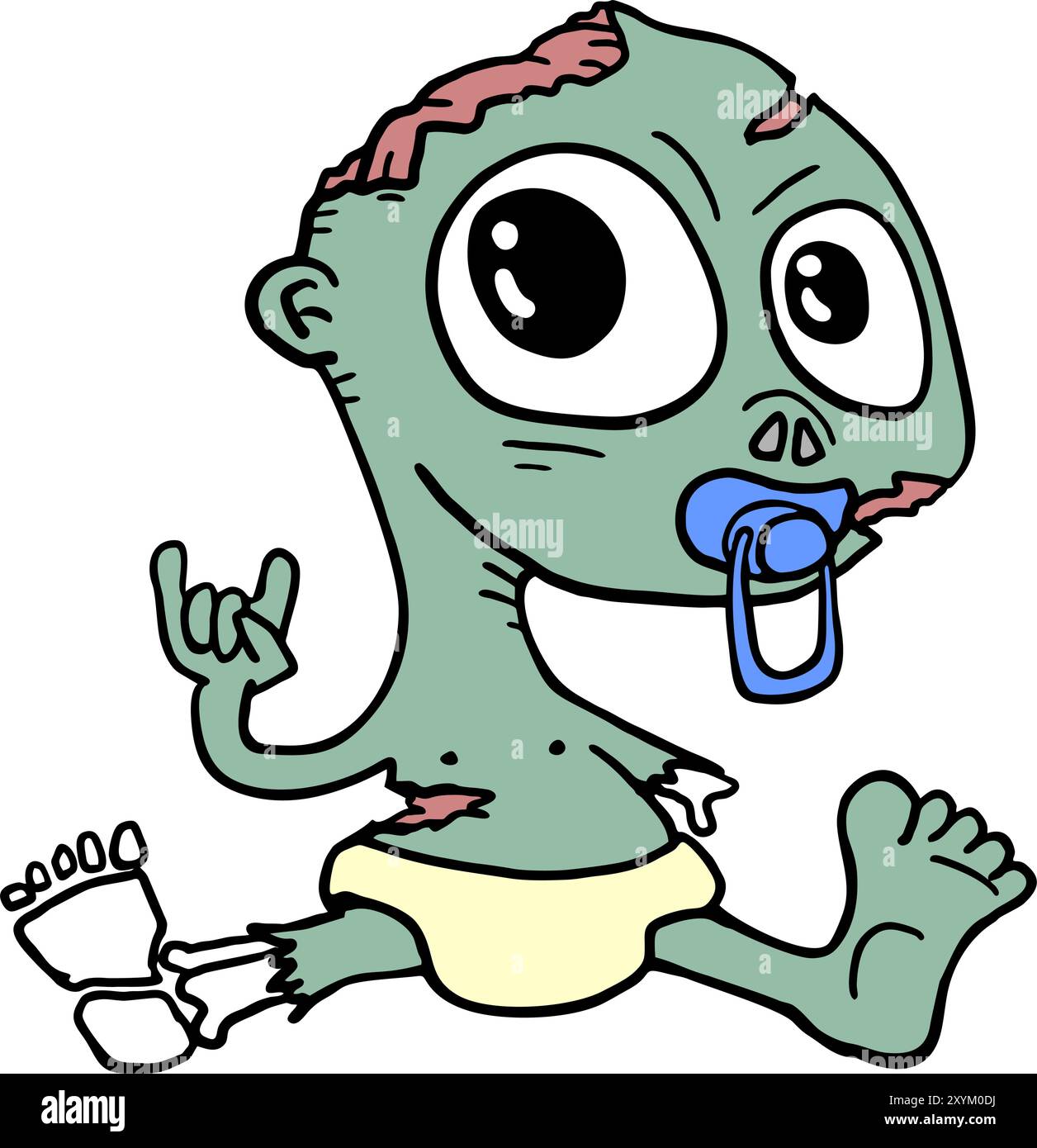 Undead drawing Stock Vector Images - Alamy