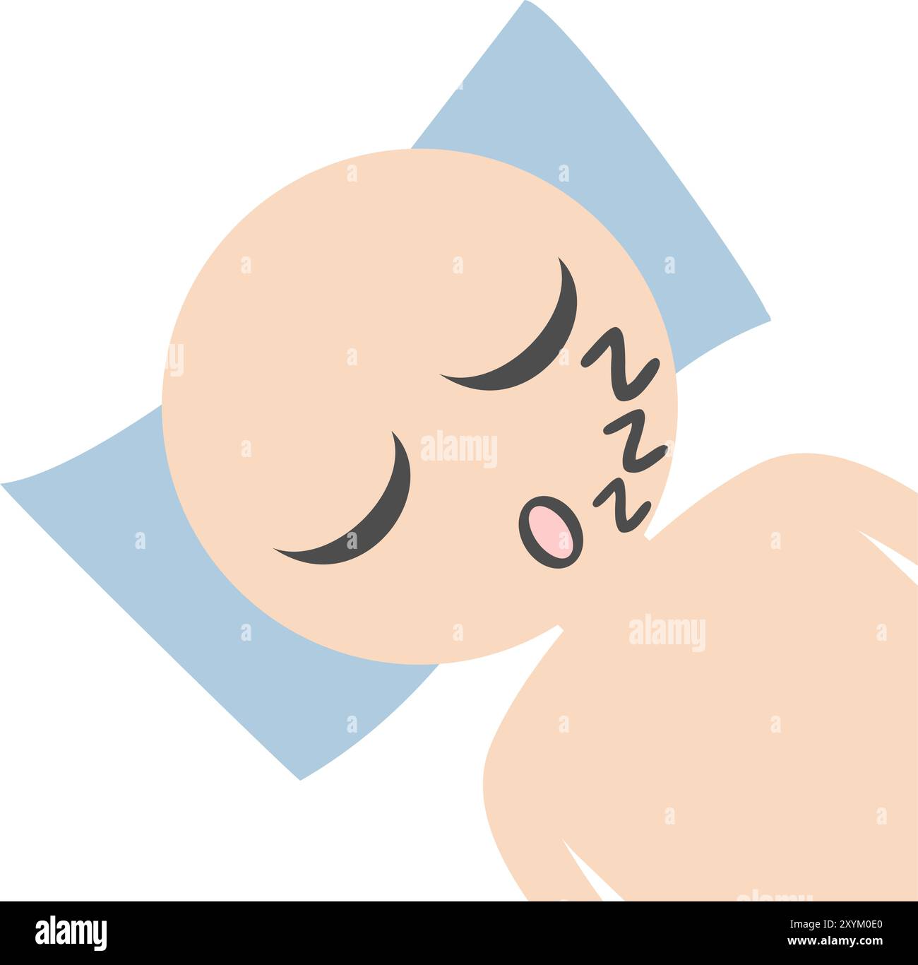 Sleeping face emoji hi-res stock photography and images - Alamy