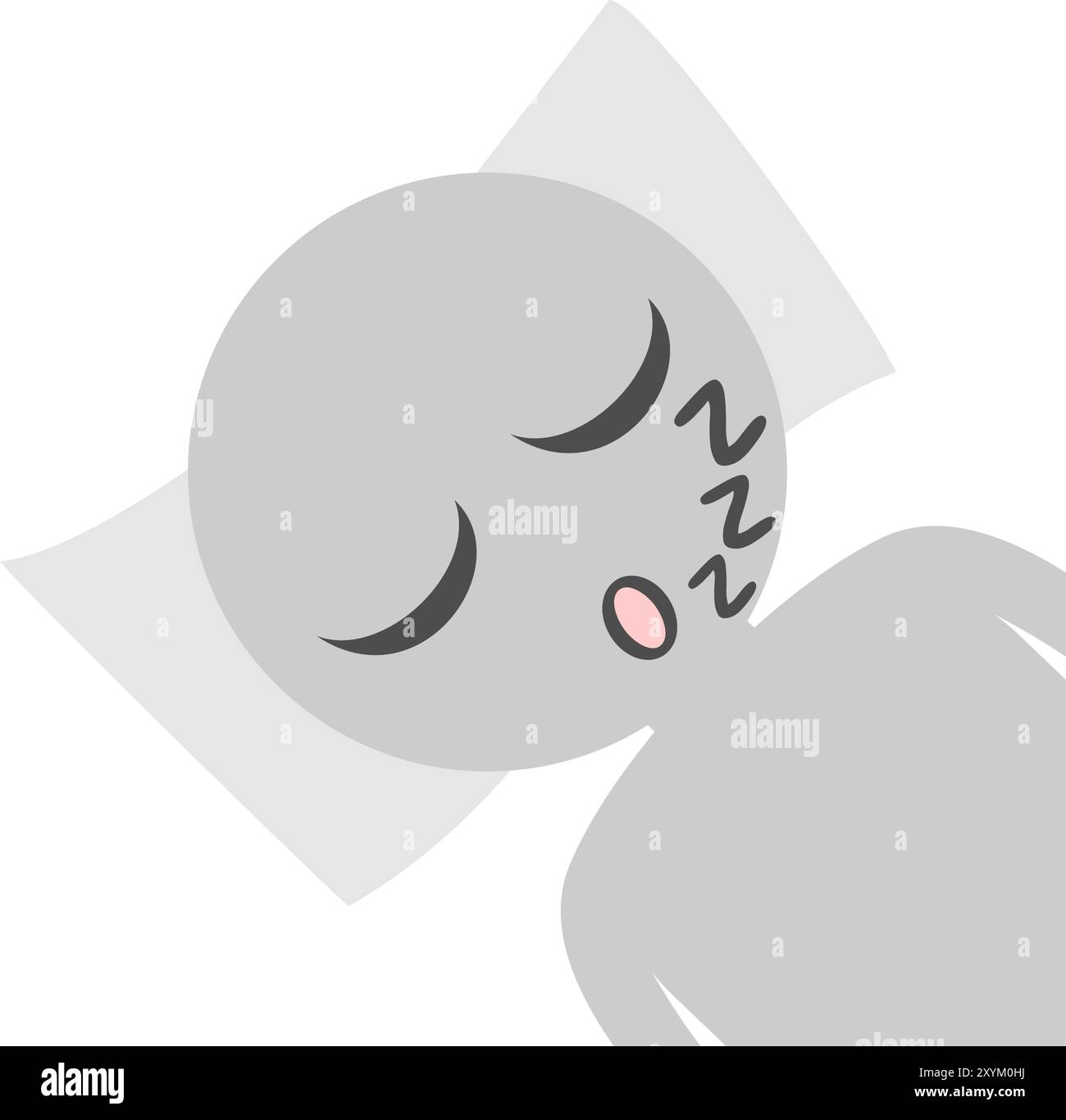 Sleeping smiley hi-res stock photography and images - Alamy