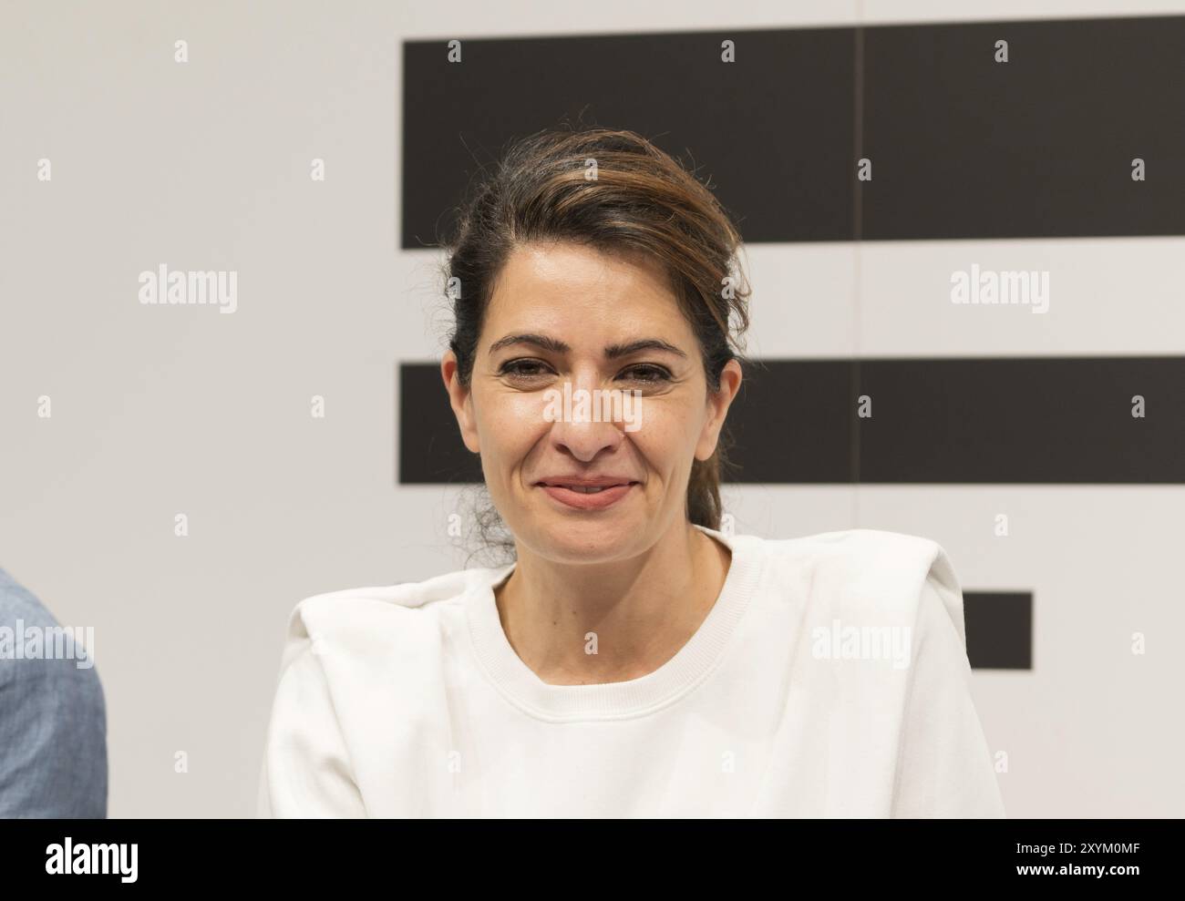 FRANKFURT AM MAIN, Germany, October 20 2023: Linda Zervakis (*1975 ...